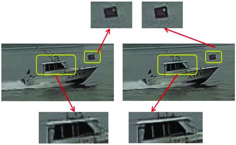The Result Of Ship By Super Resolution Reconstruction Download Scientific Diagram