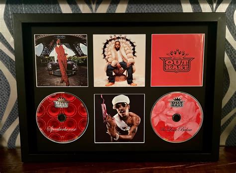 Outkast Speakerboxx The Love Below Double Cd Wall Display Frame