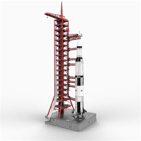 Saturn V 3d Models For Download Turbosquid