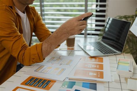 A Web Developer Is Analyzing Data From His Ideas To Develop The