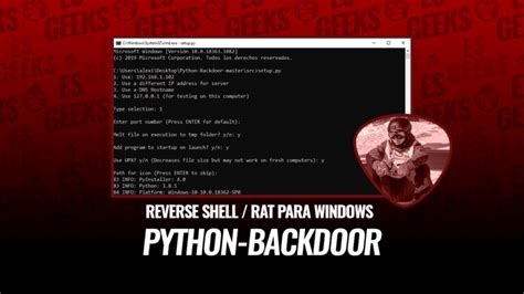 Python Backdoor Backdoorreverse Shellrat For Windows Esgeeks