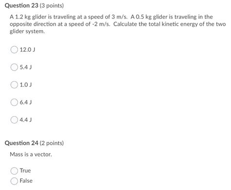 Solved Question Points When A Projectile Is Fired At Chegg