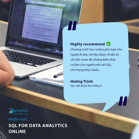 Datapot 36 Khai Giảng Khóa Học Sql For Data Analytics