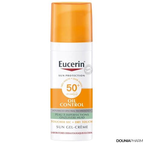 Eucerin Sun Protection Oil Control Gel Crème SPF50 50ml Douniapharm