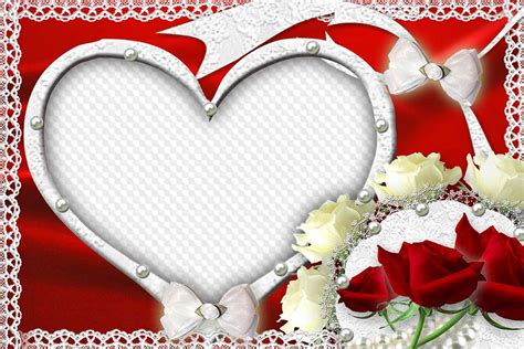 Romantic Heart Photo Frame