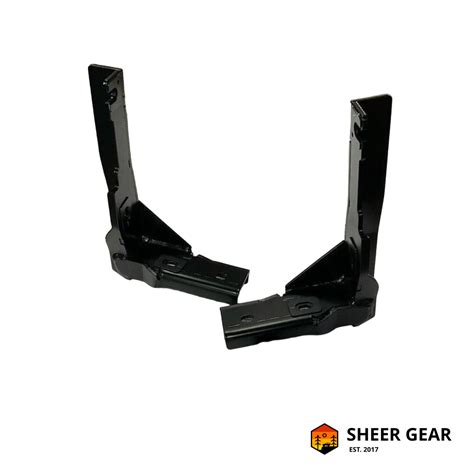 J Brace Ford Ranger Vw Amarok Fitted Aluminum Canopies Sheer Gear