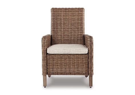 Beachcroft Outdoor Arm Chair With Cushion Set Of 2