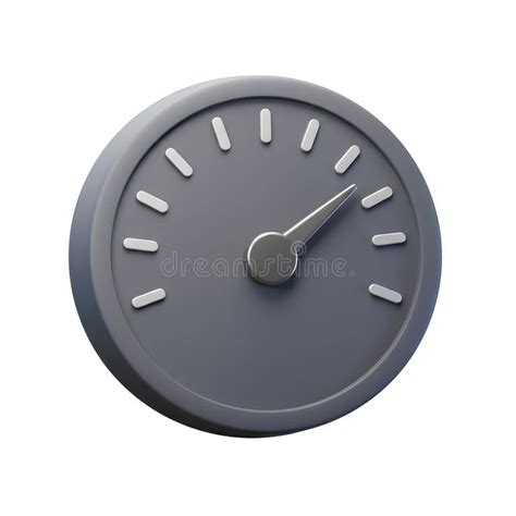3d Render Of A Modern Speedometer Gauge Indicating Progress And Speed