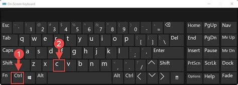 Control C Not Working