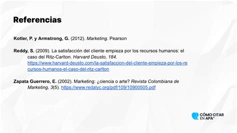 Ejemplos De Referencias En Formato Apa 《 Guía Completa