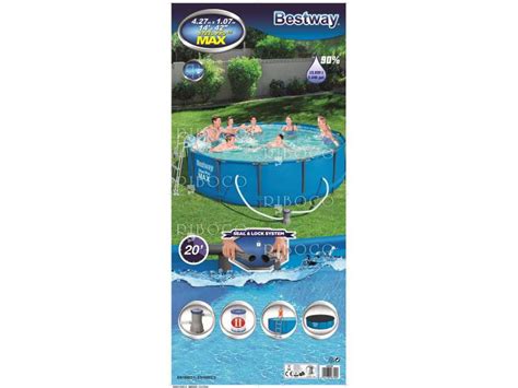 Bestway 56950 Steel Pro MAX™ 4.27m x 1.07m Pool Set from fishing tackle ...