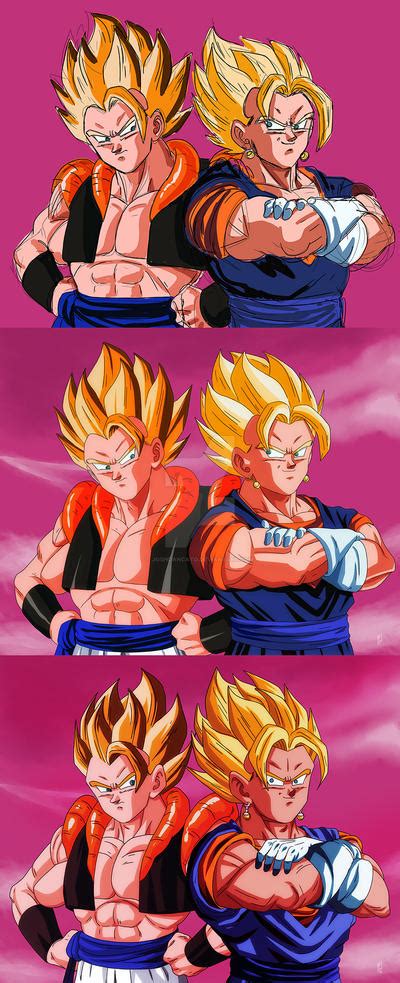 Gogeta Vegeto 2021 2022 V1 V2 By Joshdancato On Deviantart