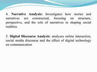 Discourse Analysis Pptx Complete Notes PPT