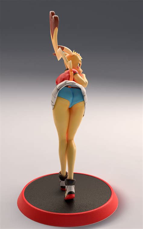 Pikachu Sexy Stl File For D Printing Etsy