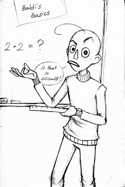 Baldi S Basics By Panda Bormor On DeviantArt