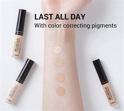 Консилеры - Cover Perfection Tip Concealer 1.75 Middle Beige [The Saem ...