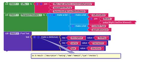api request to create a field airtable community