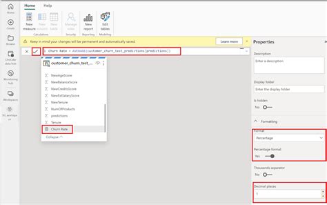 教程：使用 power bi 报表可视化预测 microsoft fabric microsoft learn