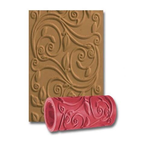 Texture Roller Sleeve Vine Lea The Ceramic Shop