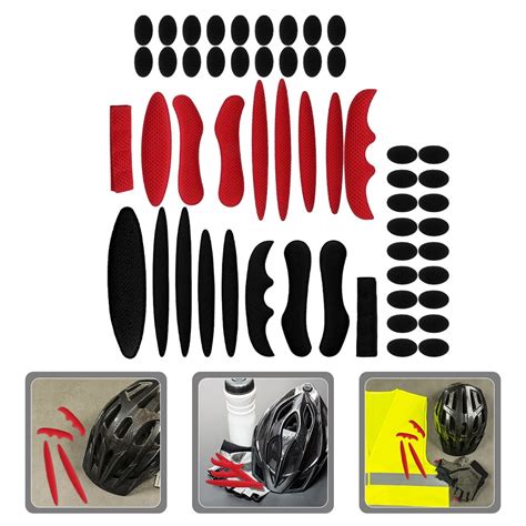 Frcolor 2 Sets Bicycle Helmet Replacement Pads Universal Foam Inserts For Bike And Electric