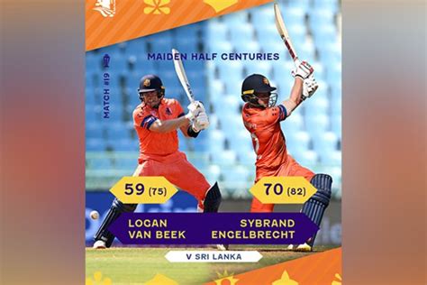 Icc Cwc 2023 Netherlands Sybrand Logan Register Highest Partnership For Seventh Wicket Or
