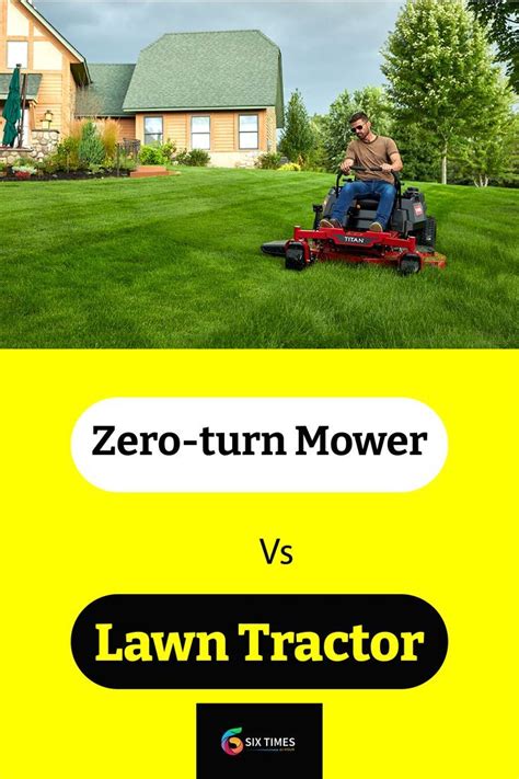 Zero-turn Mower Vs. Lawn Tractor | Lawn tractor, Zero turn mowers ...