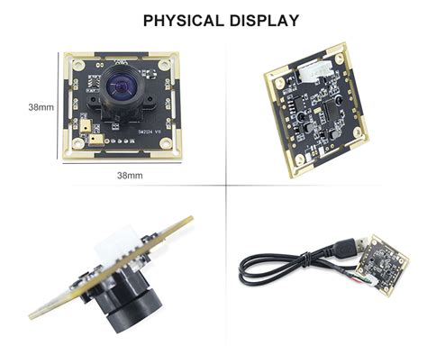 Fov 100 Degree Ip Module Camera 5mp Usb Industrial Control Ir Camera Module Depth Sensing Camera