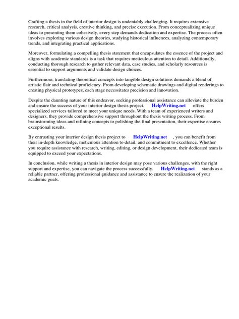 Interior Design Thesis Projects Pdf World Wide Web Internet And Web