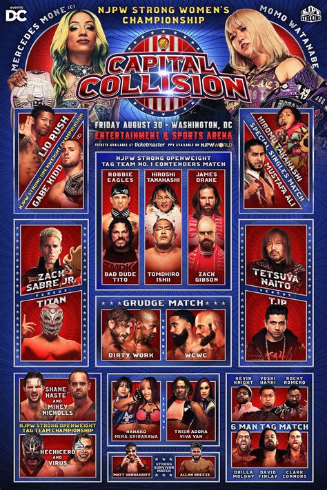 NJPW Capital Collision 2024 2024 Posters The Movie Database TMDB