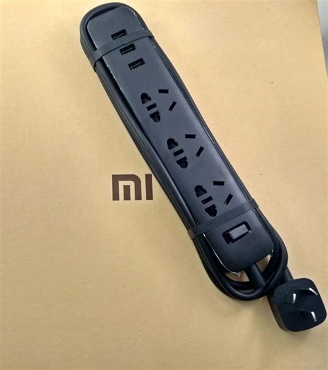 Xiaomi Mi Smart Power Strip Plug With 3 USB Port 2A Rp 149 000 Mi Gadget Malang