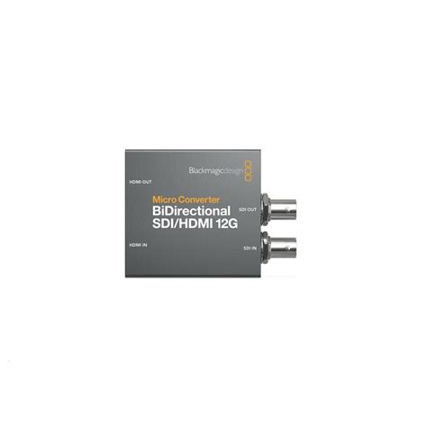 Blackmagic Design Micro Converter, SDI/HDMI 12G, BiDirectional at ...