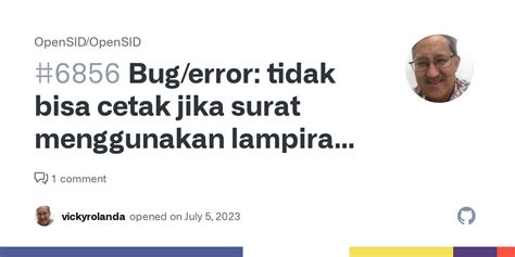 Bugerror Tidak Bisa Cetak Jika Surat Menggunakan Lampiran F201 · Issue 6856 · Opensid