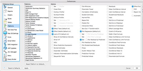 Solved Setting Preferences Jmp User Community