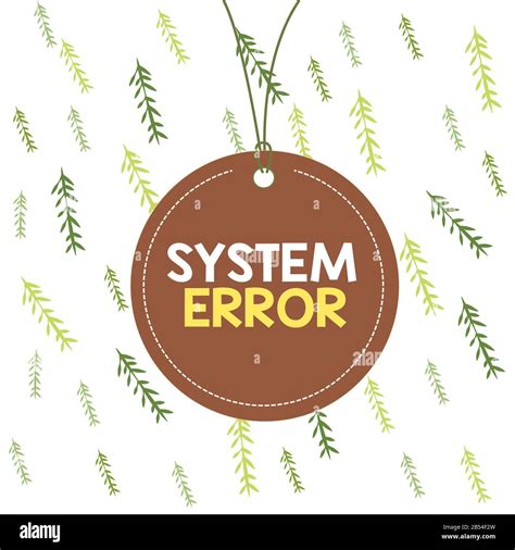 Handwriting Text System Error Conceptual Photo Instruction That Is Not