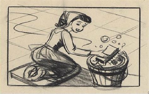 The Art Behind The Magic Cinderella Storyboard