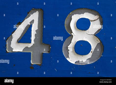 Number 48 Sign Hi Res Stock Photography And Images Alamy