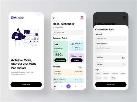 Protasker App By Yudiz Solutions Ltd On Dribbble