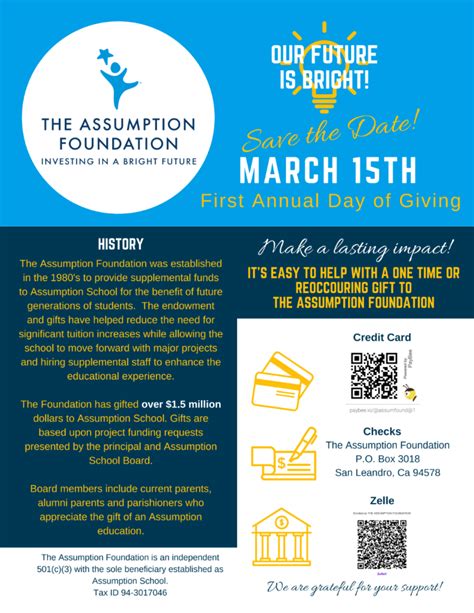 Assumption Foundation Community Assumption School