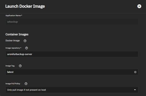 Urbackup On Scale Custom Settings Install Truenas Community