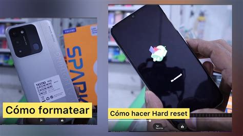 Como Formatear Celular Techno Spark 8c Hard Reset Modo Recovery YouTube
