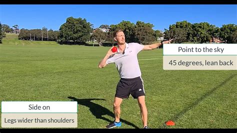 Shot Put Lesson For Teachers And Beginners Intermediate YouTube