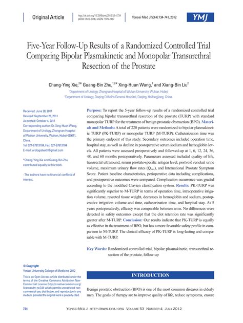 Pdf Five Year Follow Up Results Of A Randomized Controlled Trial Comparing Bipolar