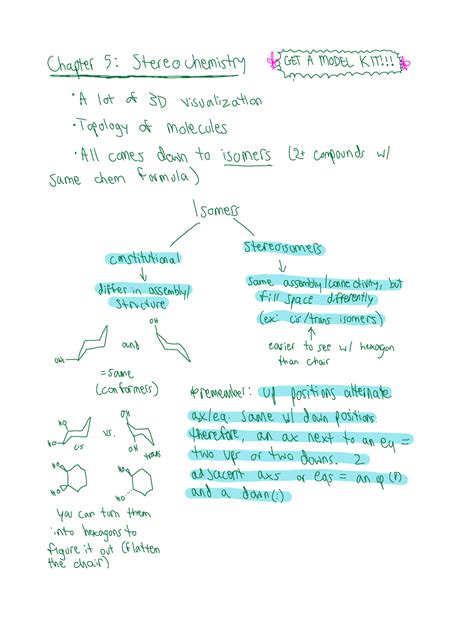 Chapter Stereochemistry Chapters Samat Ciamodtlkmtmmef