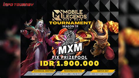 Turnamen Mobile Legends Mxm E Sport S19