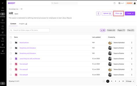 Managing Permissions For Knowledge Hub Spaces English