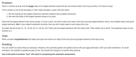 Solved Problem Given A Numeric Array A Find The Linear Chegg