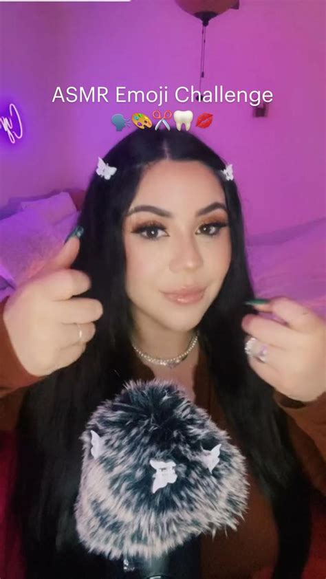 Asmr Emoji Challenge 🗣🎨 ️🦷💋 Emoji Challenge Asmr Asmr Video