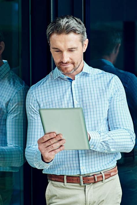 Modern Technology Means Hes Never Without His Digital Documents A