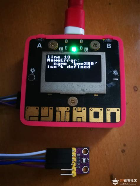 MicroPython动手做 通用传感器 DF创客社区