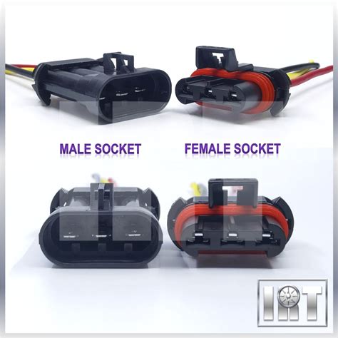 3 Pin Radiator Fan Motor Socket Preve Suprima Proton Cooling Temperature Sensor Soket Kereta